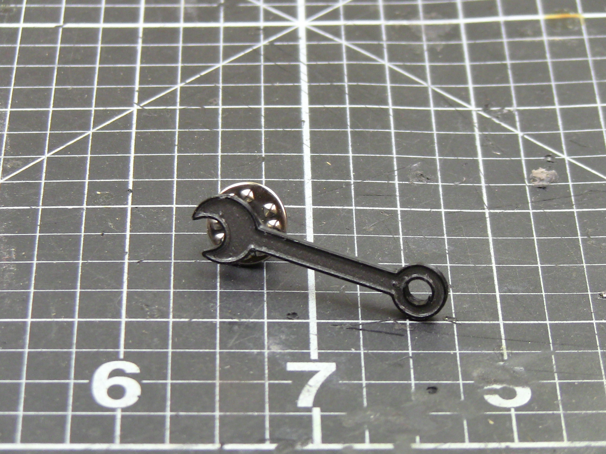 Wrench Enamel pin by Nick Tailor | Download free STL model | Printables.com