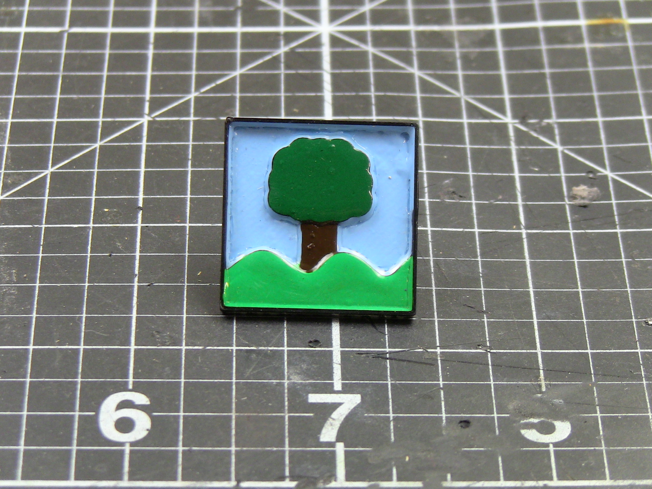 Tree enamel pin by Nick Tailor | Download free STL model | Printables.com