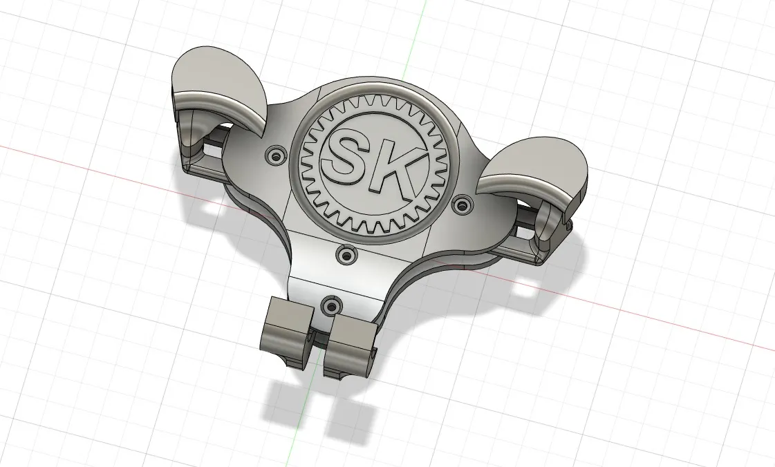 smartphone car holder V1.3 by SKFactory3D | Download free STL model ...