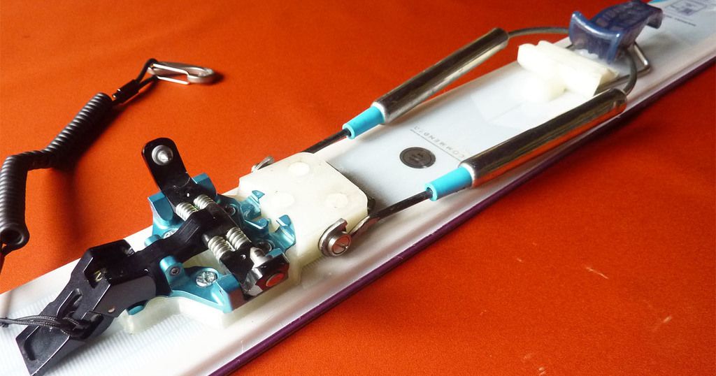 TELEMARK SKI BINDING FOR PLUM by sergio | Download free STL model ...