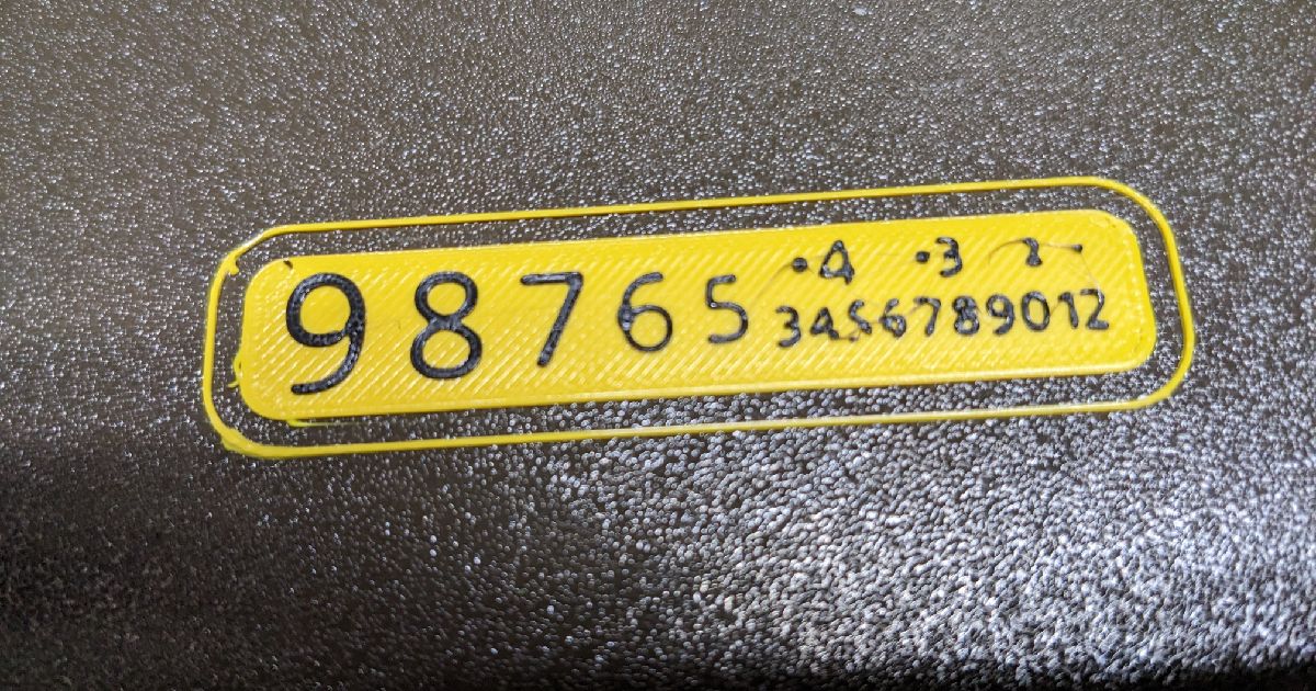 Text Size Test Prints By Kaje Download Free STL Model Printables