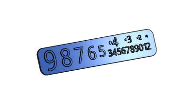 Text Size Test Prints by kaje | Download free STL model | Printables.com