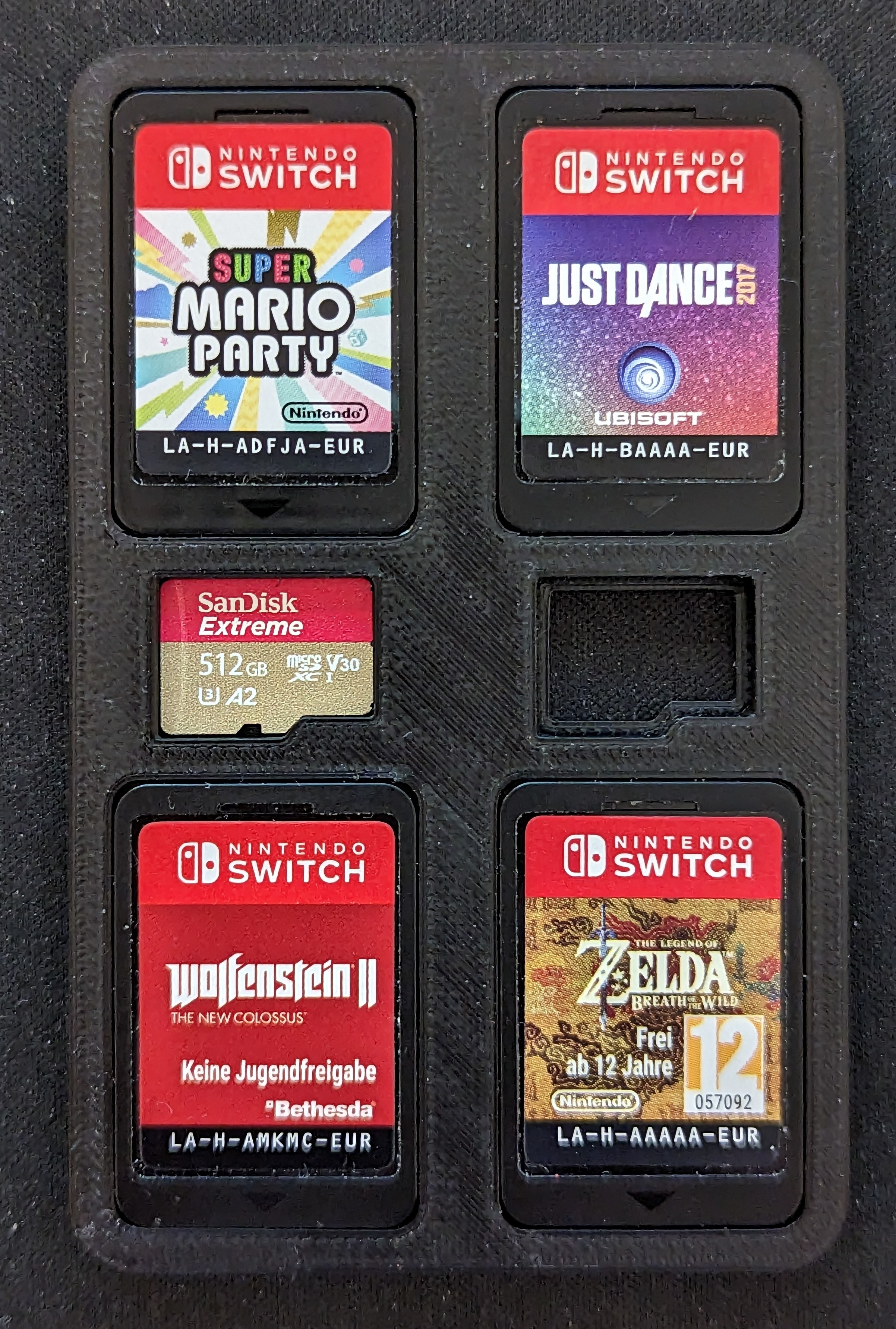 Wallet Card - Switch Games and microSD by Sascha Braun | Download free ...