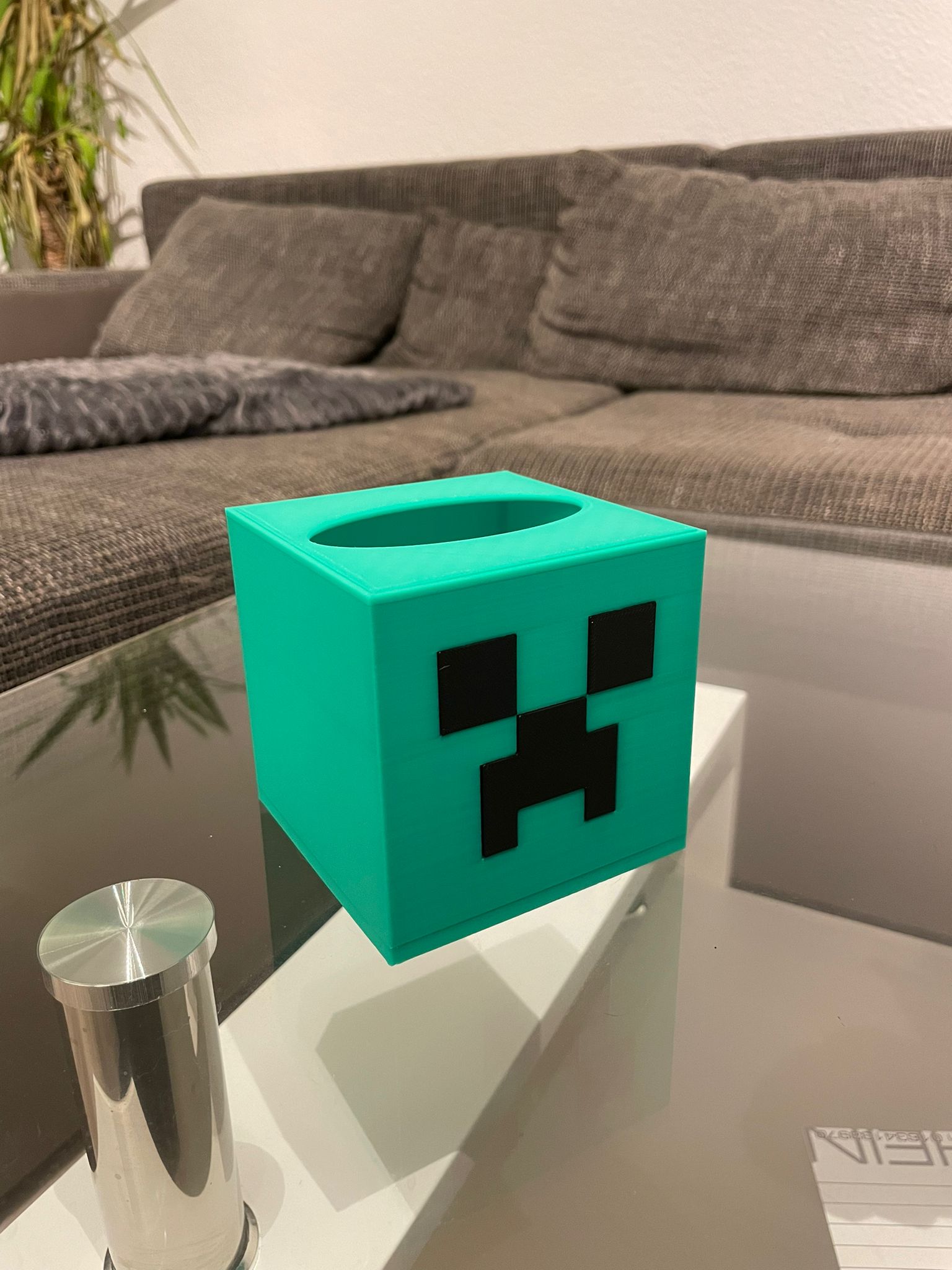 Creeper tissue box by TSKPrint | Download free STL model | Printables.com