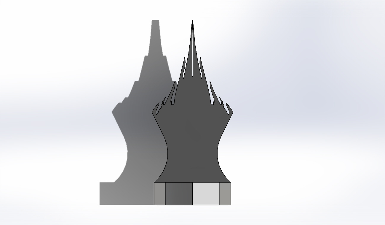 Wrath of the Lich King Tower & Torch Game Token par TJ Hoven ...