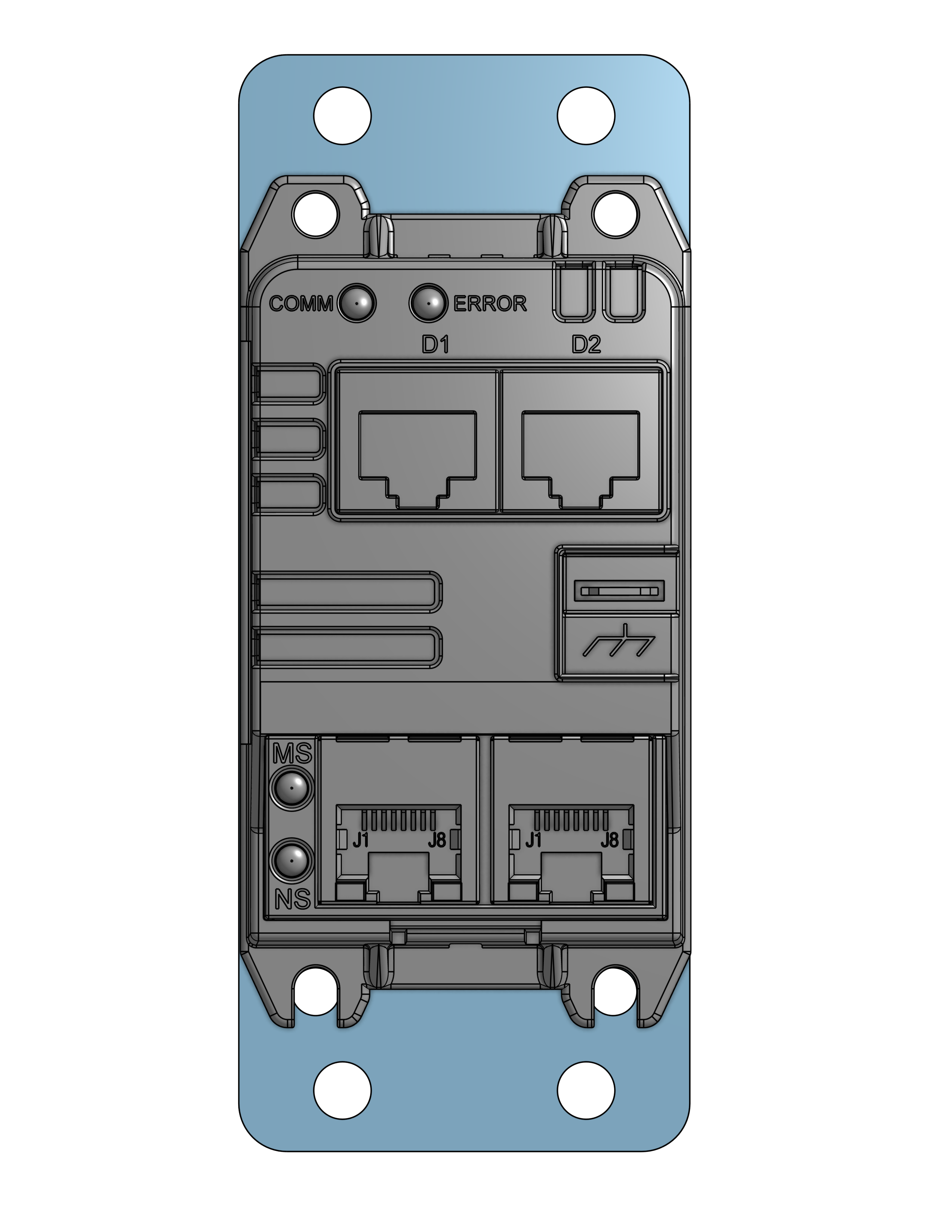 OPT-2-ETHEG-IN Pegboard Adapter Mount by aott33 | Download free STL model | Printables.com