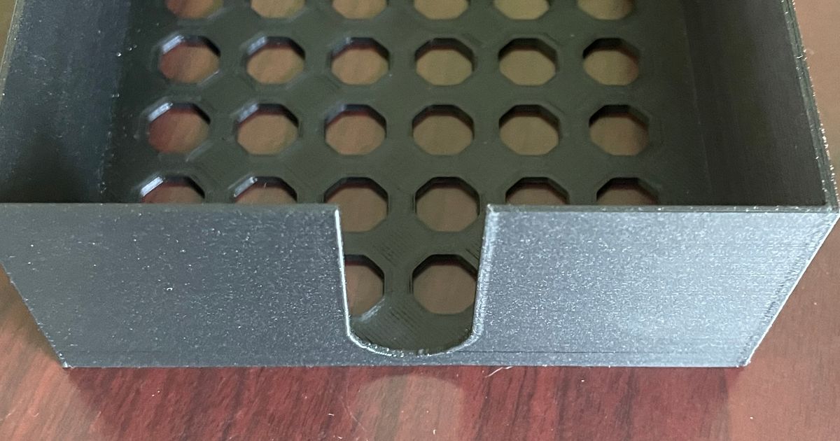 1/4 Sheet Paper Holder with Cutouts by 3D_Frank | Download free STL ...