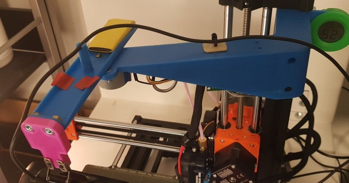 Prusa Mini Time Lapse Arm by BuildComics | Download free STL model ...