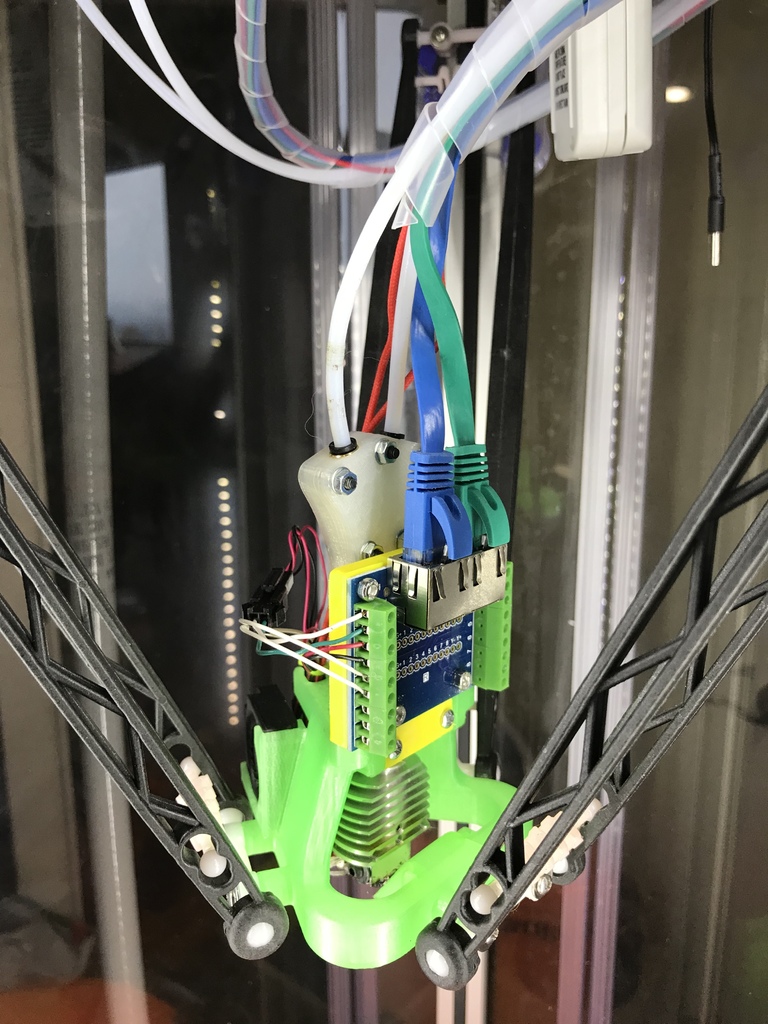 Rostock Max Prometheus RJ45 Clamp by dbfrompw | Download free STL model ...