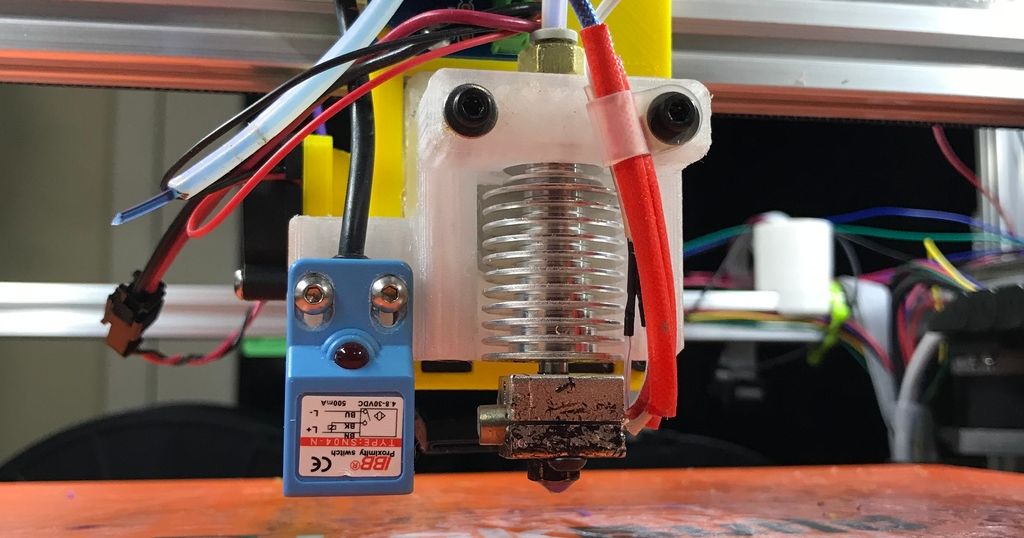 FT-5 E3D Mount + Sensor Mount (small) by dbfrompw | Download free STL ...