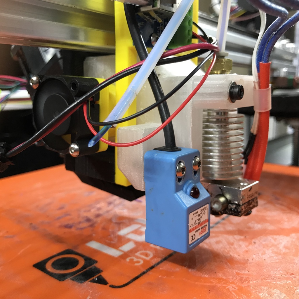 FT-5 E3D Mount + Sensor Mount (small) by dbfrompw | Download free STL ...