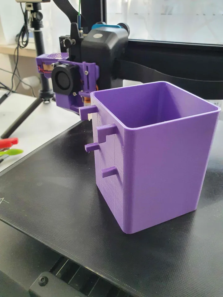 IKEA Pegboard container and shelf by Henry | Download free STL model ...