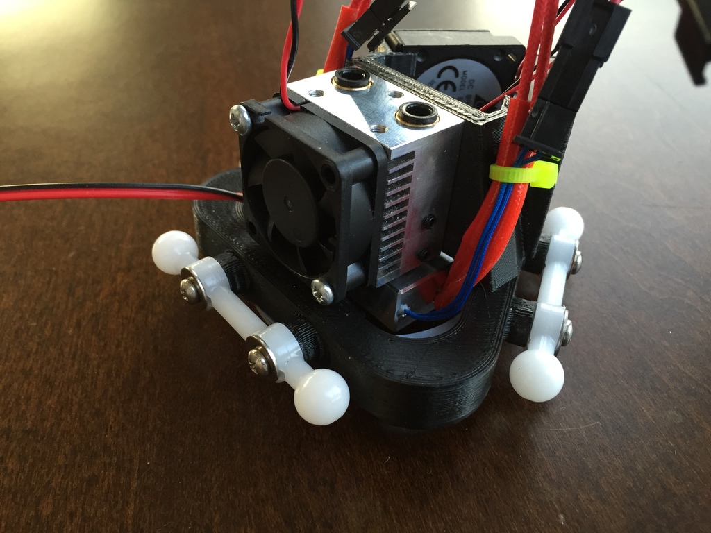 Rostock Max V2 E3d Chimera LED Light Effector Platform by dbfrompw ...