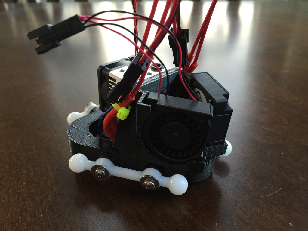 Rostock Max V2 E3d Chimera LED Light Effector Platform by dbfrompw ...