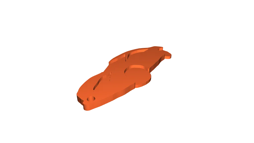 Car Key Chain by Douglas Gebhart | Download free STL model | Printables.com
