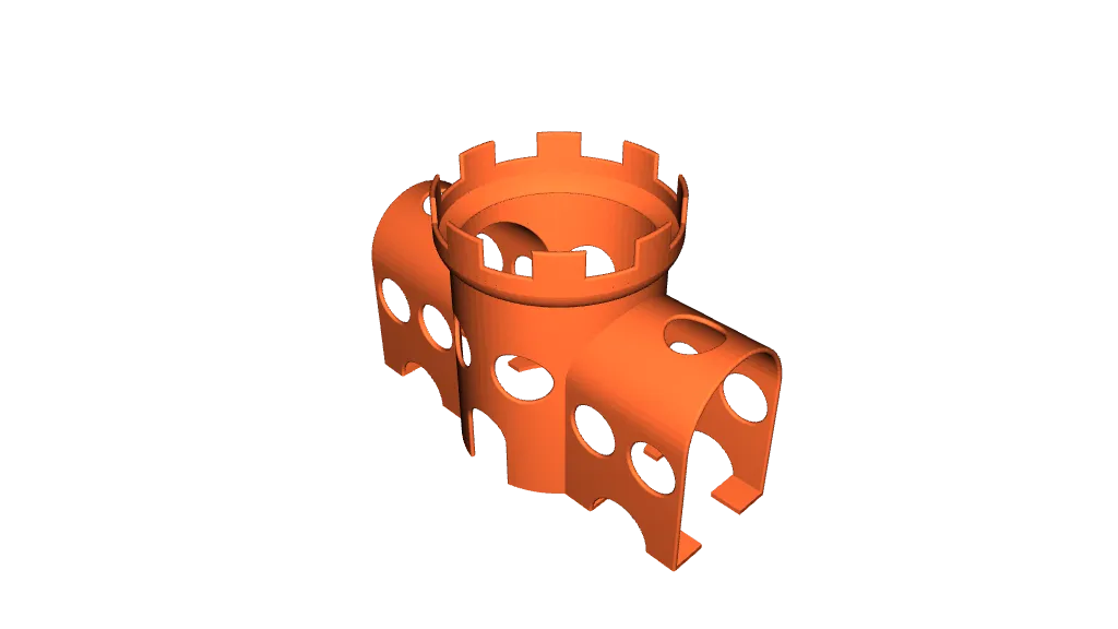 Castle Decor for Aquarium by Douglas Gebhart | Download free STL model ...