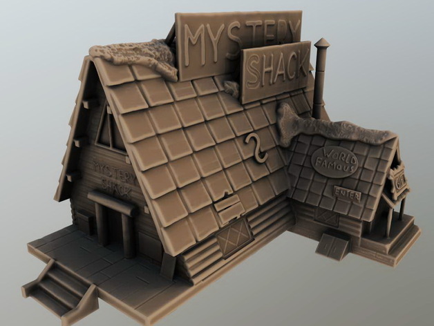 the mystery shack by Kai | Download free STL model | Printables.com