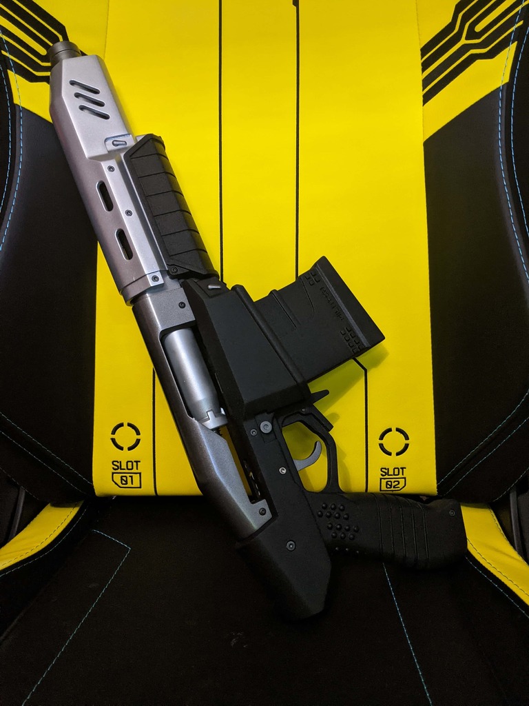 Militech Crusher - Cyberpunk 2077 Gun by tothelaunchbay | Download free ...