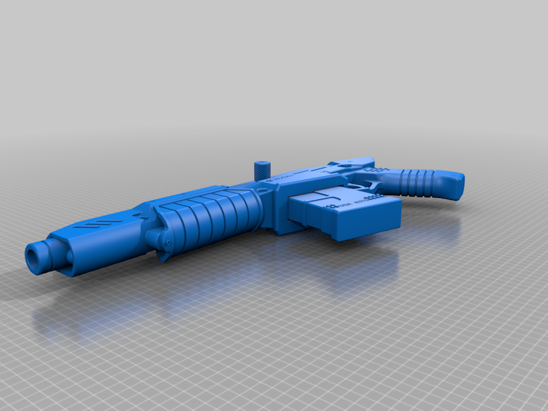 Militech Crusher - Cyberpunk 2077 Gun by tothelaunchbay | Download free ...