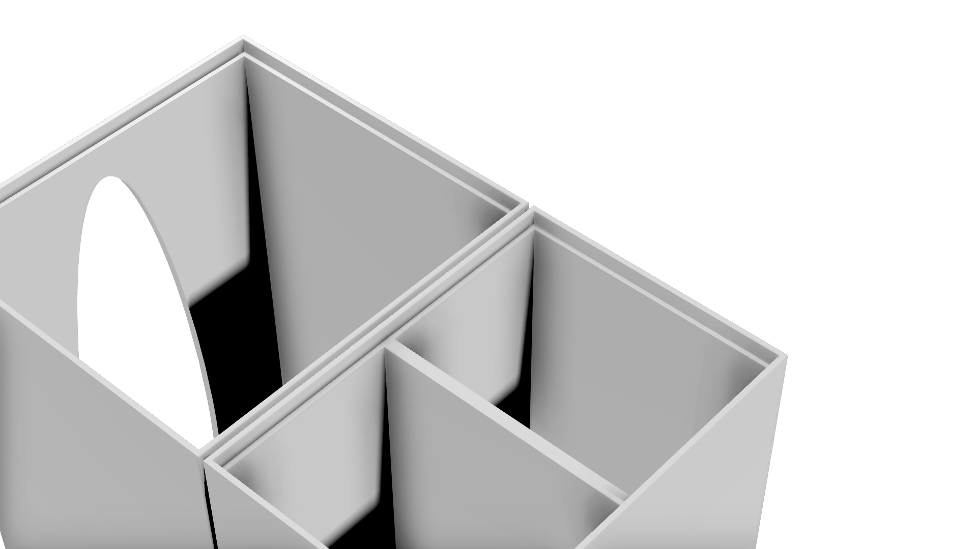 Tissuebox with additional Boxes for Cosmetic Pads, Toothbrush and other ...