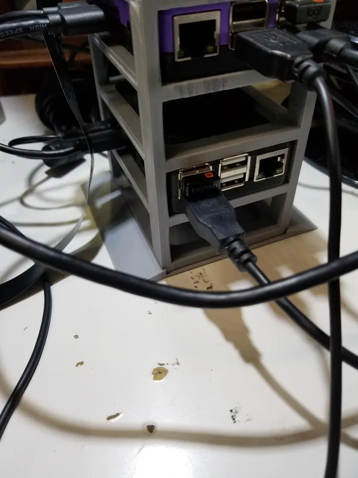 Pi Rack "stand" by ghostv7142 | Download free STL model | Printables.com