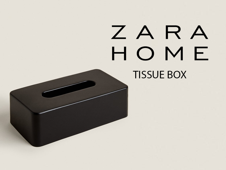 ZARA HOME Tissue Box Cover by CalebTimoteo | Printables Store