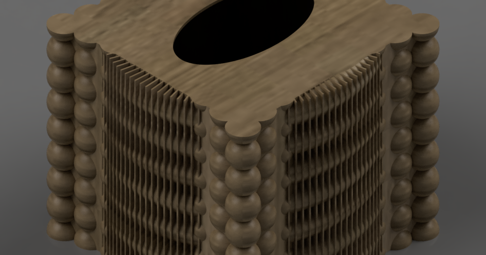 Overly complicated tissue box. by Andrew Waterhouse | Download free STL ...