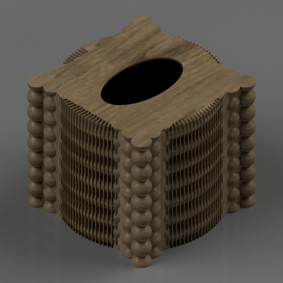 Overly complicated tissue box. by Andrew Waterhouse | Download free STL ...