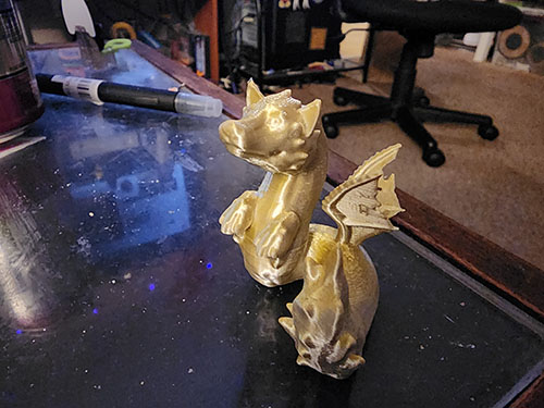 Calibration Baby Wolf-Dragon by KyuubiNight | Download free STL model ...