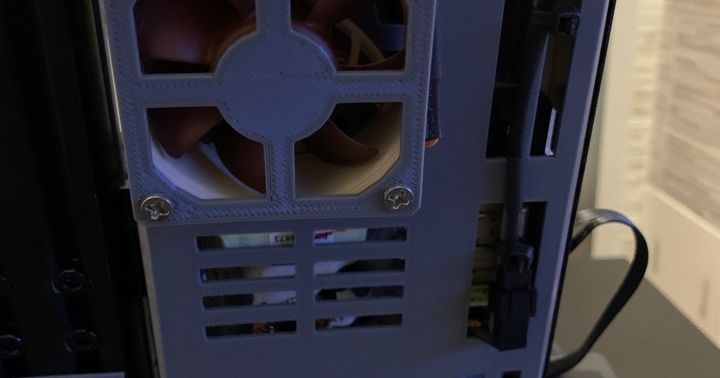 Ender 3 V2 PSU fan 60x25 by Jake90 | Download free STL model ...