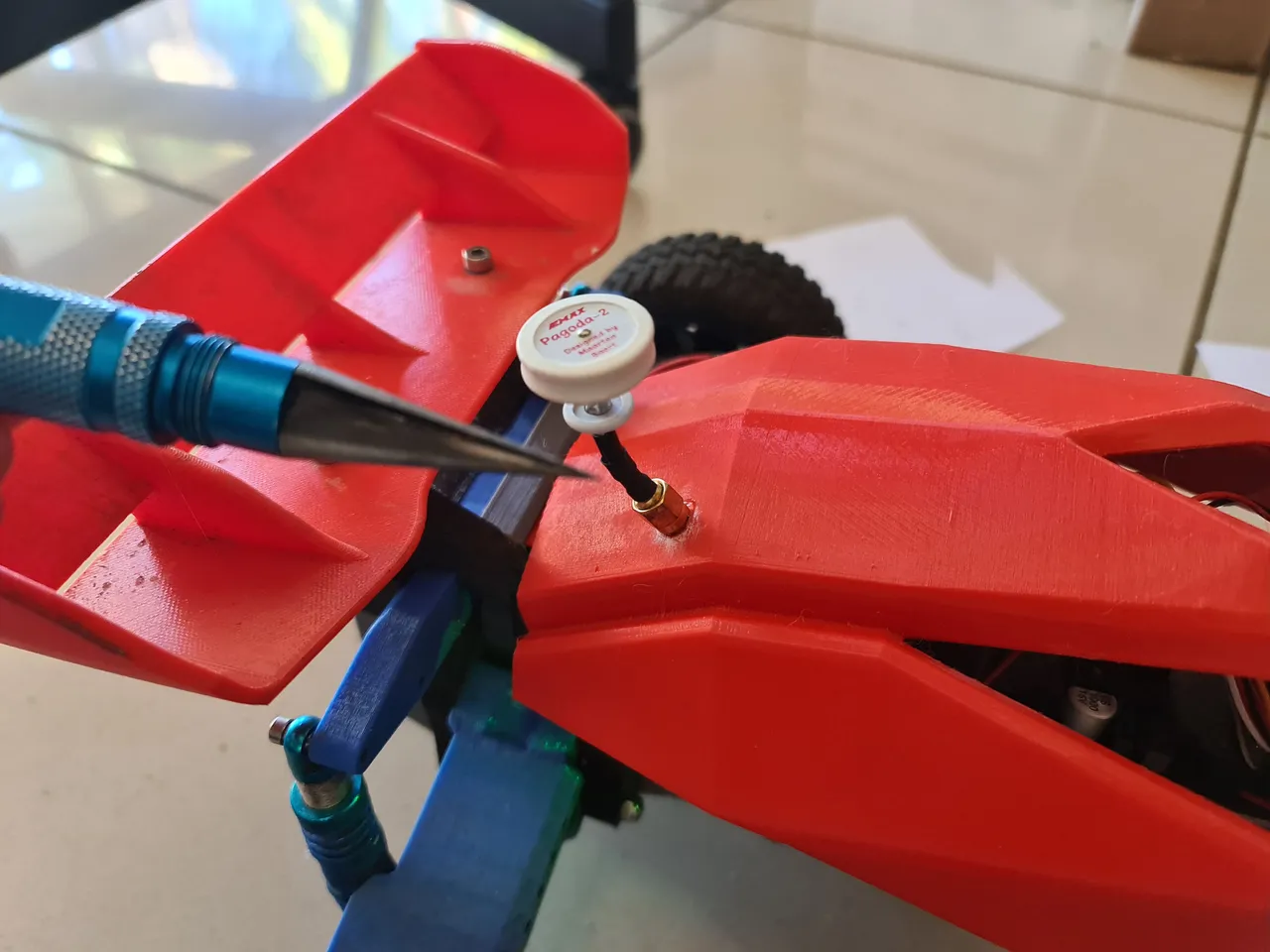 Tarmo5 cover with FPV camera (first person view) and VTX by Liouma ...