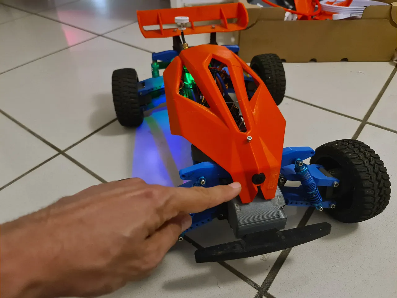 Tarmo5 cover with FPV camera (first person view) and VTX by Liouma ...