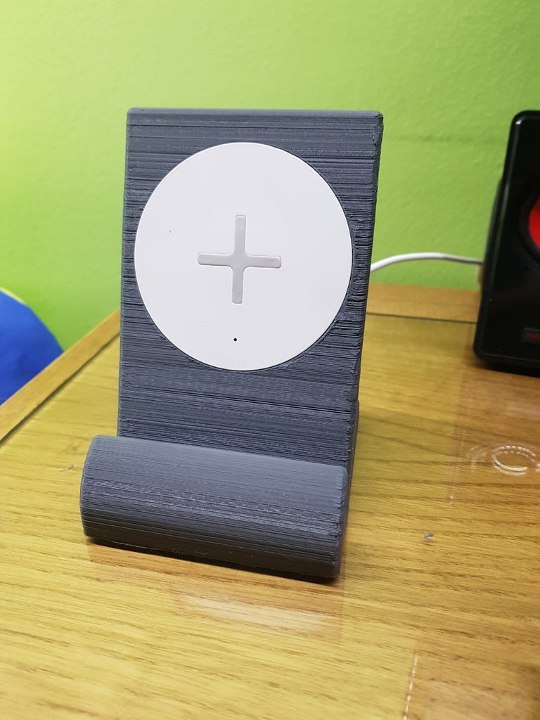 Wireless charging phone stand by Adrián Vidal | Download free STL model ...