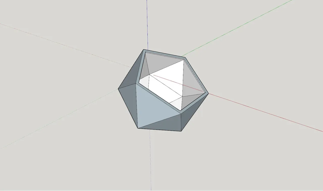 Icosahedron container (100mm) by vorby | Download free STL model ...