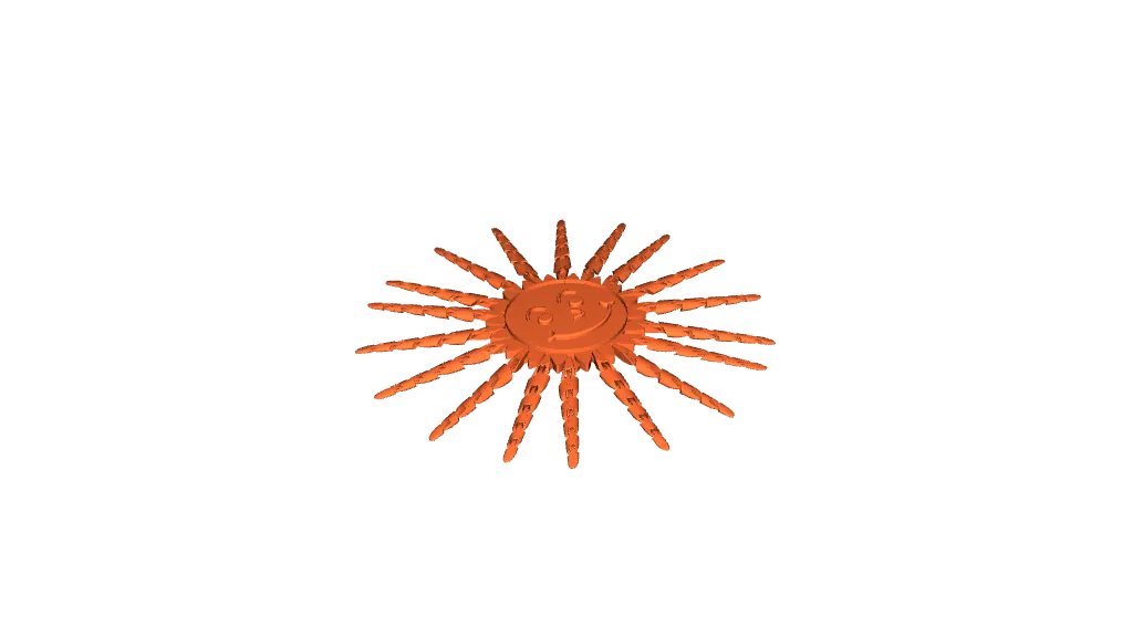 Articulated SUN by Simandl | Download free STL model | Printables.com