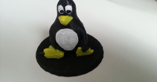Tux the Linux Penguin statue by FrankkieNL | Download free STL model ...