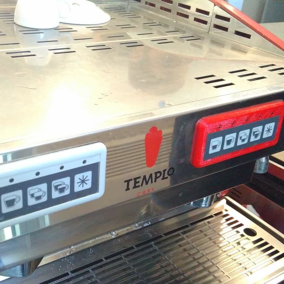Control panel for Templo expresso machine by Fablab Bastia | Download ...