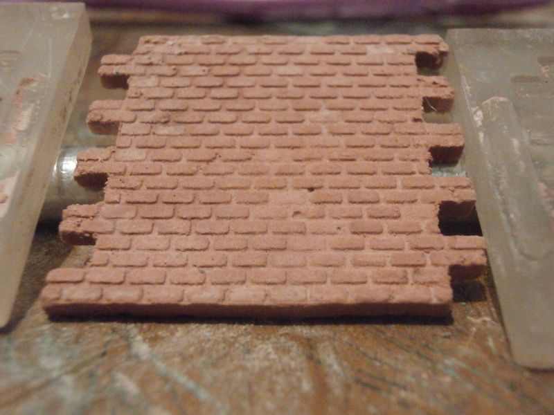 SCALEPRINT LINKA COMPATIBLE DOUBLE SIDED BRICK TILE MOULD 00/HO by ...