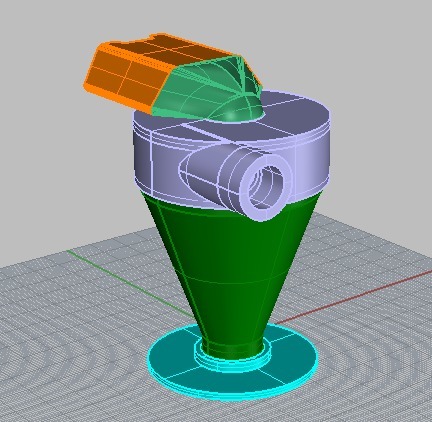 SCALEPRINT RYOBI ONE MINI CYCLONE MODELLING by TIMBOLOGIST | Download ...