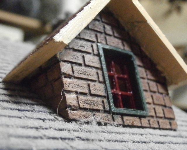 SCALEPRINT RD-11 STONE DORMER FOR 45 DEGREE ROOF 00/HO SCALE by ...