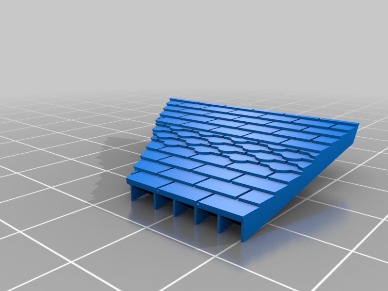 SCALEPRINT RD-11 STONE DORMER FOR 45 DEGREE ROOF 00/HO SCALE by ...