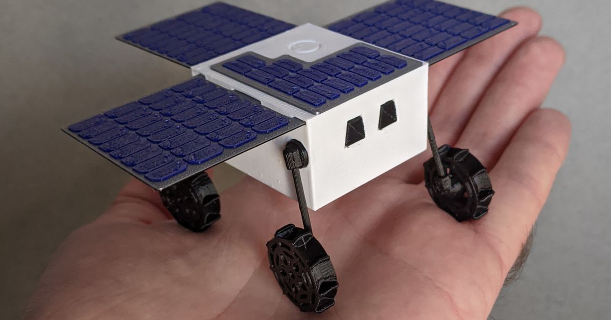 MMX "IDEFIX" Phobos Rover 1:10 model by space_valentin | Download free ...