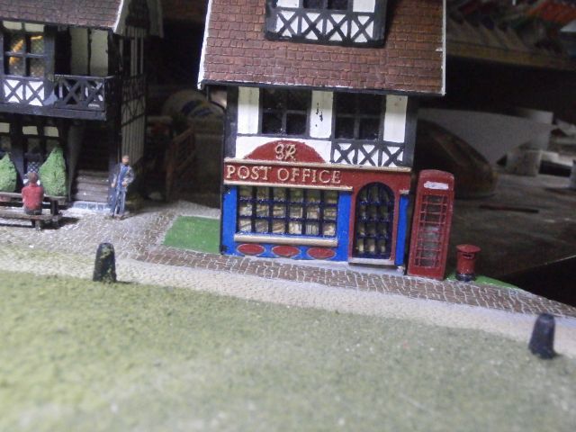 SCALEPRINT POST OFFICE SHOP FRONT AND POST BOX 00/HO SCALE por ...