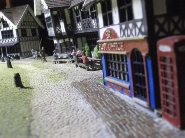 SCALEPRINT POST OFFICE SHOP FRONT AND POST BOX 00/HO SCALE por ...