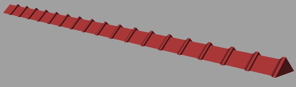 SCALEPRINT RIDGE TILE COLLECTION PART 1 00/HO SCALE by TIMBOLOGIST ...