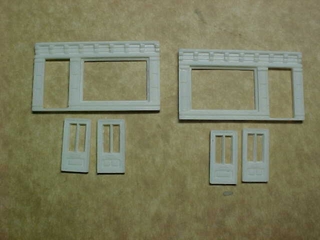 SCALEPRINT SINGLE SHOP FRONTS LEFT AND RIGHT 00/HO SCALE by TIMBOLOGIST ...