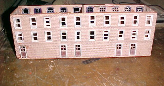 SCALEPRINT TERRACE HOUSES BACK WINDOW/DOOR SET 00/HO SCALE by ...