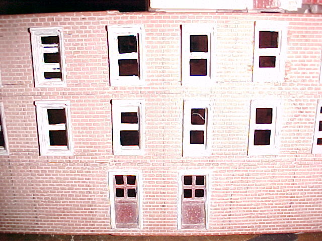 SCALEPRINT TERRACE HOUSES BACK WINDOW/DOOR SET 00/HO SCALE by ...