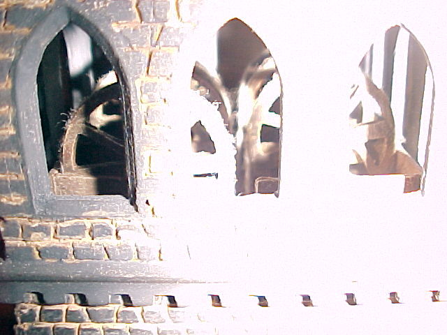 SCALEPRINT St Trinians Church part 3 the bells and bell frames 00 ho ...