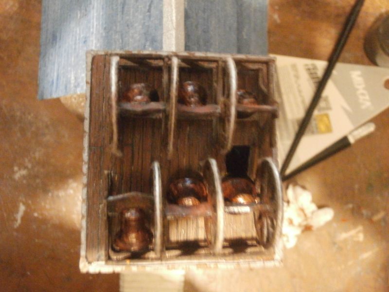 SCALEPRINT St Trinians Church part 3 the bells and bell frames 00 ho ...